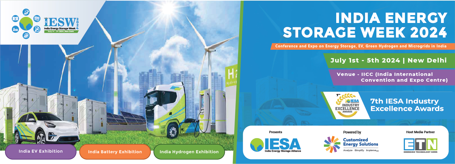 India Energy Storage Week (IESW) – International Conference & Expo ''2024''